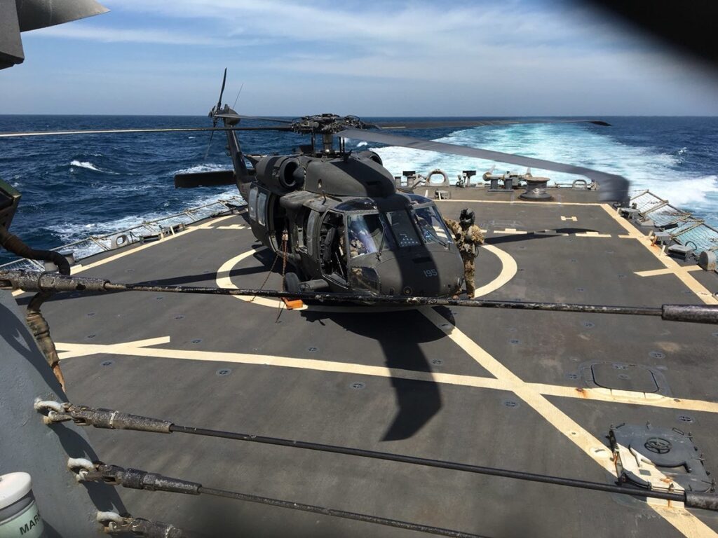 helicopter deck landing operations | The Way of the Warrior(s)